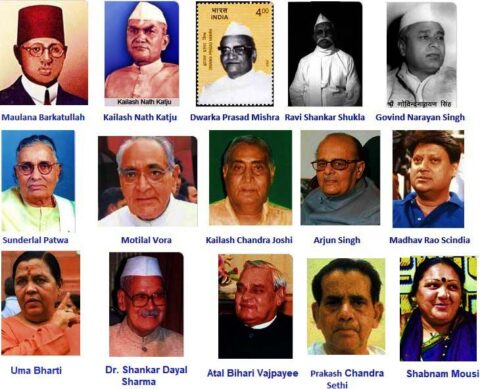 मध्य प्रदेश के प्रमुख राजनीतिज्ञ (Famous Politicians of Madhya Pradesh ...